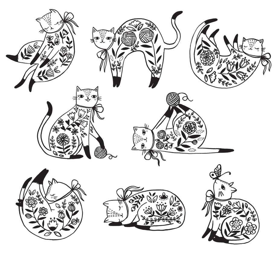 CHARMING CAT CARDS – Flora Waycott