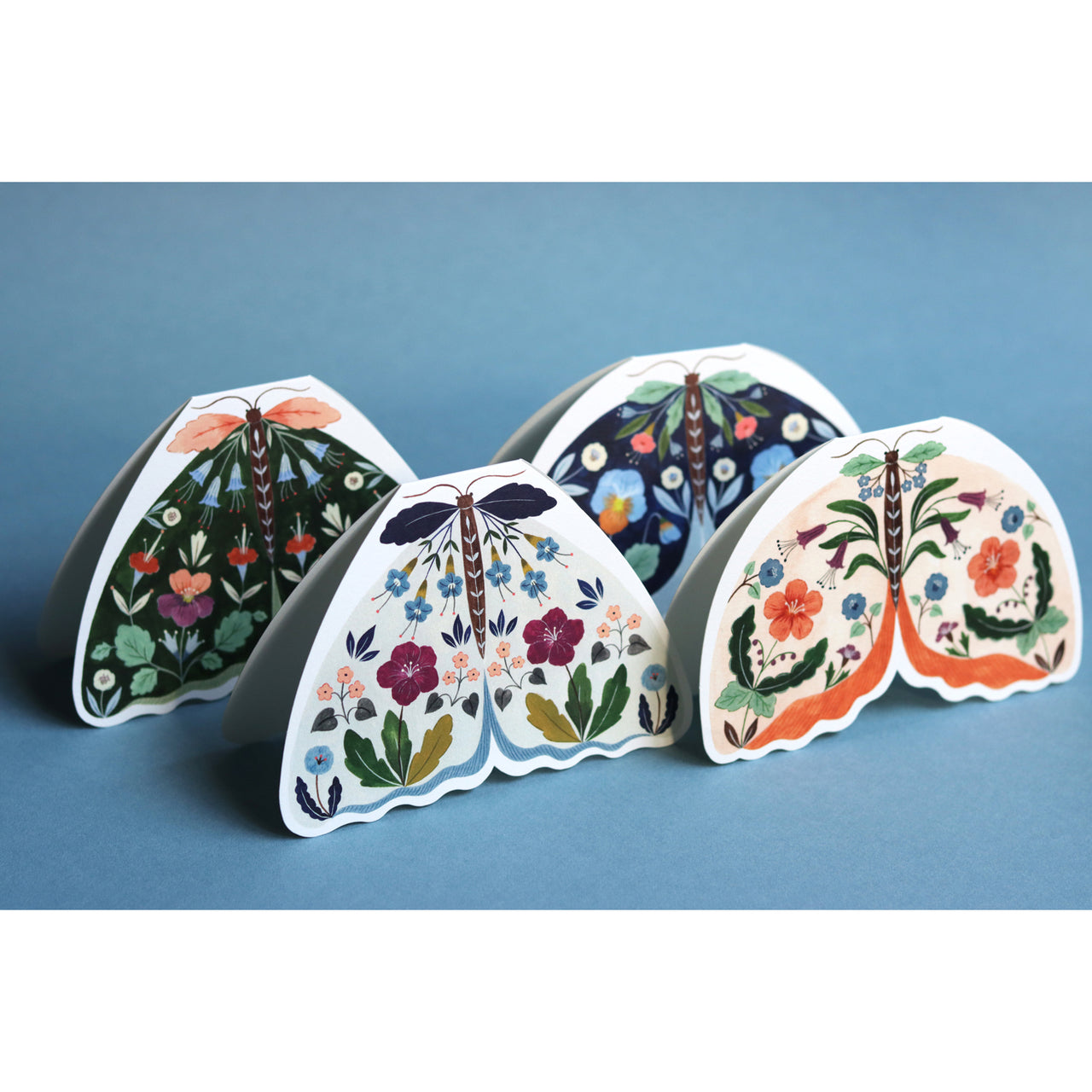 MOTH SHAPED CARDS – Flora Waycott
